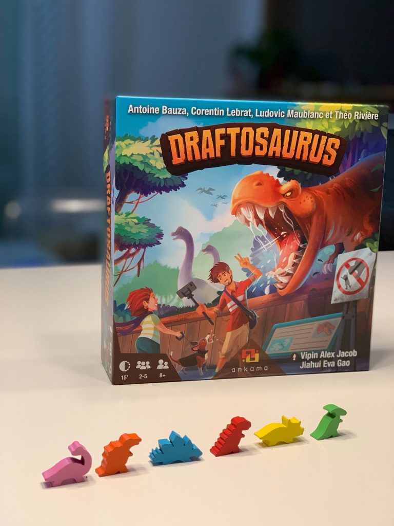 Concours pour gagner un Draftosaurus – Board Game
