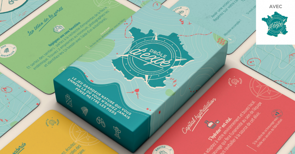 Jeu de société grandeur nature pour relever des défis autour de vous ou ...