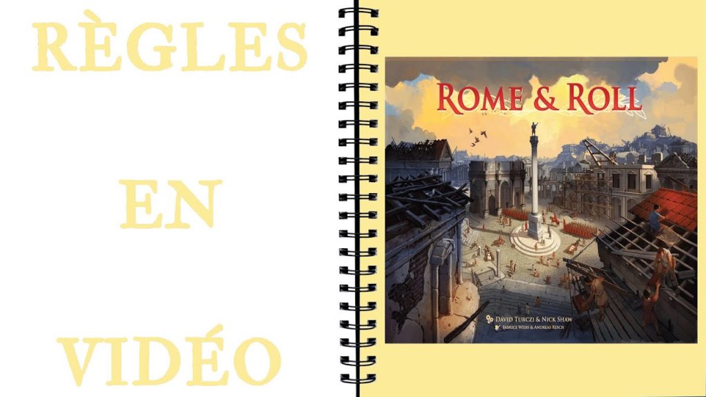 Règles en vidéo du jeu Rome & Roll – Board Game