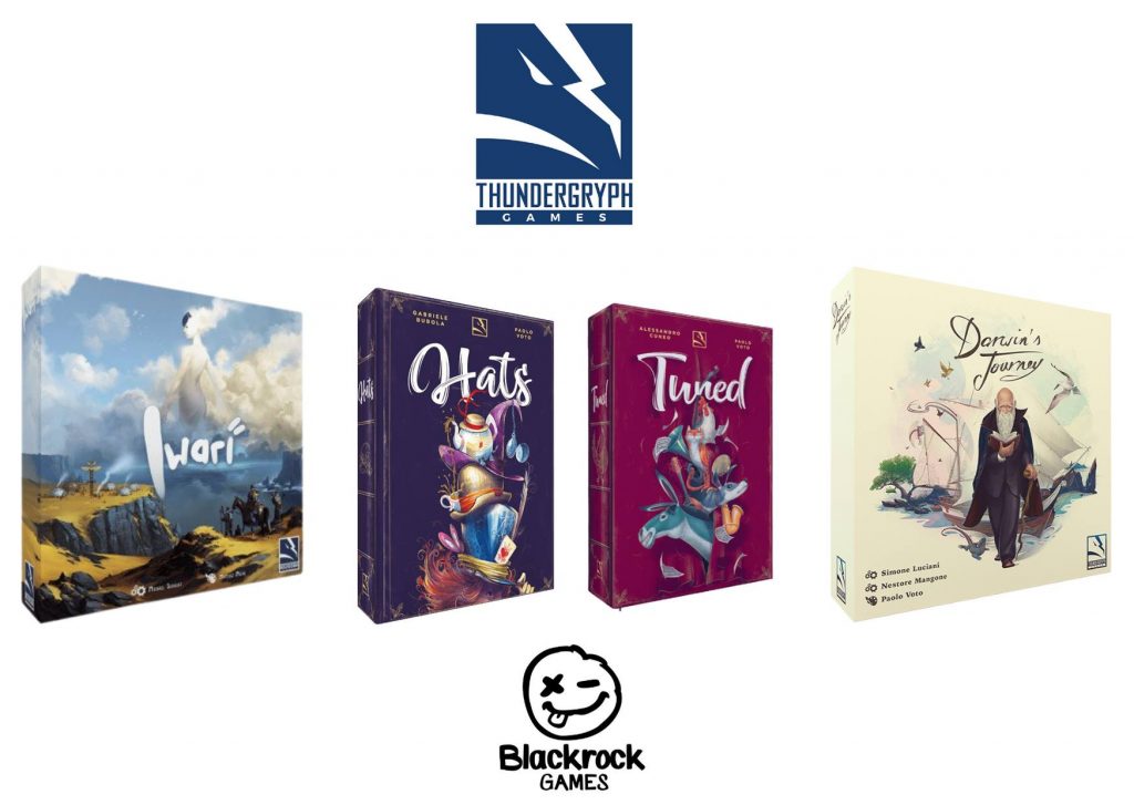 Blackrock Games distribue desormais Thundergryph Games – Board Game