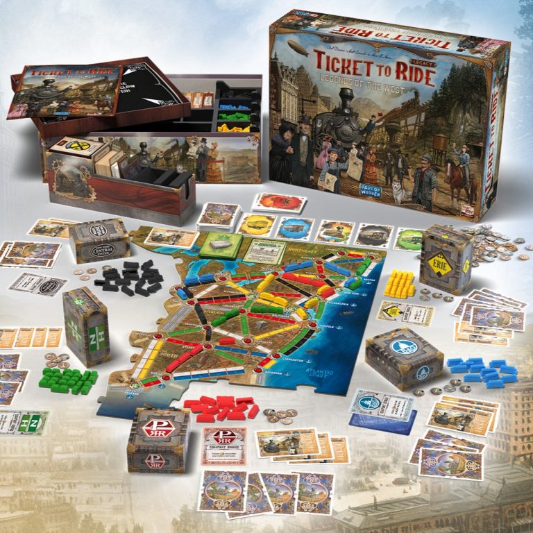 Ticket to ride Legacy : des photos dévoilées – Board Game