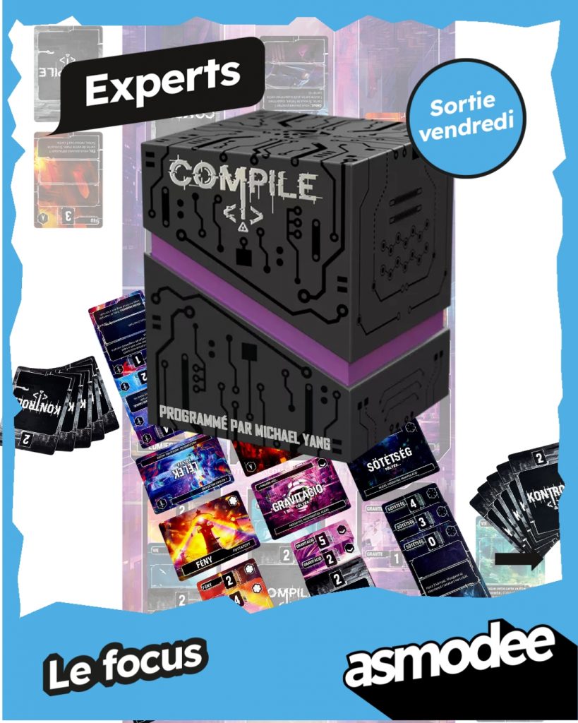 Compile sort demain chez Geek Attitude Games – Board Game